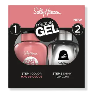 SALLY HANSEN Miracle Gel Nail Polish Duo Pack - Mauve-olous