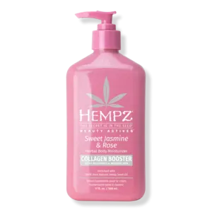 HEMPZ Sweet Jasmine & Rose Body Moisturizer With Collagen Booster - One-color