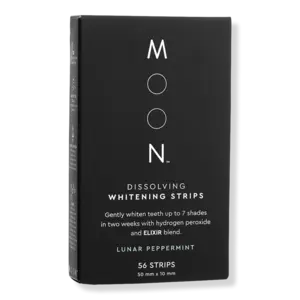 MOON Dissolving Teeth Whitening Strips Gentle At Home Whitening - One-color