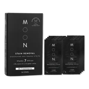 MOON Dissolving Testain Removal Dissolving Whitening Strips - One-color