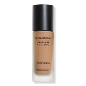 BareMinerals® Original Pure Serum Radiant Natural Liquid Foundation Mineral Spf 20 Medium Cool 3.5