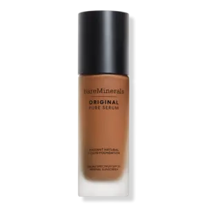 BAREMINERALS Original Pure Serum Radiant Natural Liquid Foundation Mineral Spf 20 Deep Warm 5