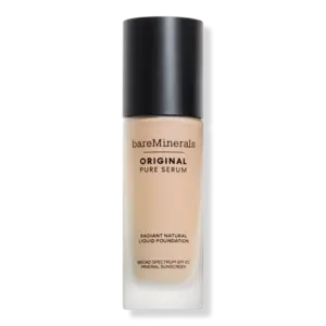 BAREMINERALS Original Pure Serum Radiant Natural Liquid Foundation Mineral Spf 20 - Fair Cool 1.5