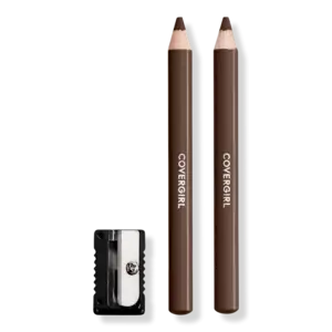 COVERGIRL Easy Breezy Brow Fill + Define Eyebrow Pencils - Rich Brown