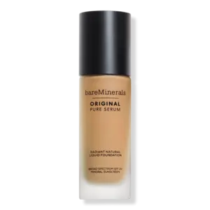 BAREMINERALS Original Pure Serum Radiant Natural Liquid Foundation Mineral Spf 20 Light Warm 2.5