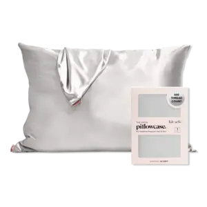 KITSCH Satin Pillowcase - Silver