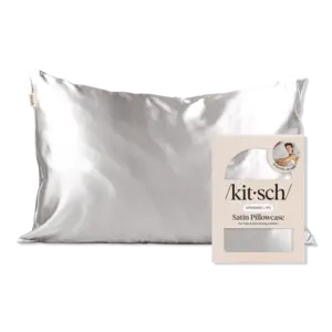 KITSCH Satin Pillowcase - Silver