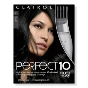 CLAIROL Perfect 10 Nice 'n Easy Hair Color - Black 2