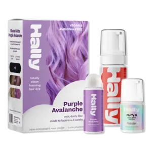 HALLY Color Cloud Foaming Hair Color - Purple Avalanche