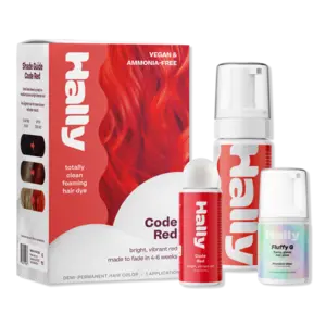 HALLY Color Cloud Foaming Hair Color Code Red