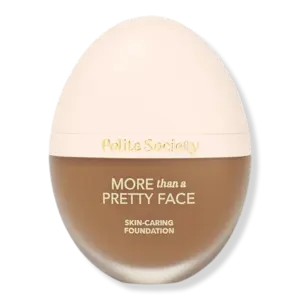 POLITE SOCIETY More Than A Pretty Face Skin-caring Foundation - Very Tan Warm