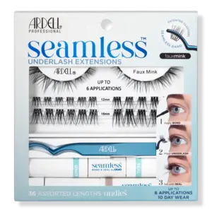 ARDELL Seamless Underlash Extension Kit Faux Mink - One-color