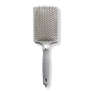 OLIVIA GARDEN Ceramic + Ion Anti-static Cushioned Rectangular Paddle Brush - One-color
