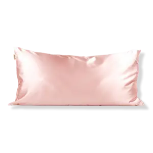 KITSCH Satin King Pillowcase - Blush