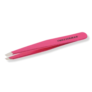 TWEEZERMAN Slant Tweezer Pink
