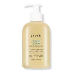 Fresh Body & Hand Wash With Vitamins C & E Sugar Lemon - One-color