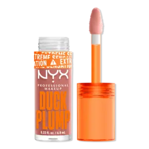 NYX PROFESSIONAL MAKEUP Duck Plump High Pigment Lip Plumping Gloss Bangin' Bare