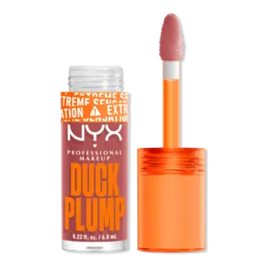 NYX PROFESSIONAL MAKEUP Duck Plump High Pigment Lip Plumping Gloss Nude Swings