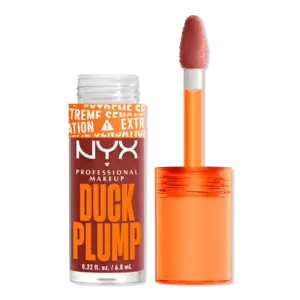 NYX PROFESSIONAL MAKEUP Duck Plump High Pigment Lip Plumping Gloss Brick Of Time