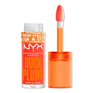 NYX PROFESSIONAL MAKEUP Duck Plump High Pigment Lip Plumping Gloss Peach Out