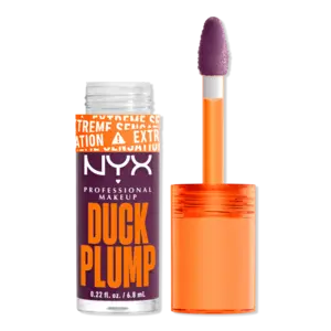 NYX PROFESSIONAL MAKEUP Duck Plump High Pigment Lip Plumping Gloss Pure Plum.p