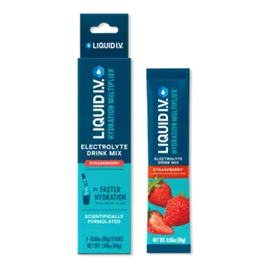 LIQUID I.V. Hydration Multiplier Electrolyte Drink Mix Strawberry - One-color