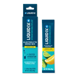 LIQUID I.V. Hydration Multiplier Electrolyte Drink Mix Lemon Lime - One-color