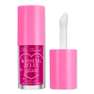 TOO FACED Kissing Jelly Hydrating Lip Oil Gloss - Raspberry