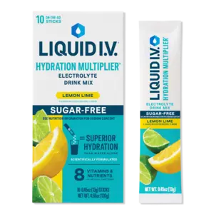 LIQUID I.V. Hydration Multiplier Electrolyte Drink Mix Sugar Free Lemon Lime - One-color