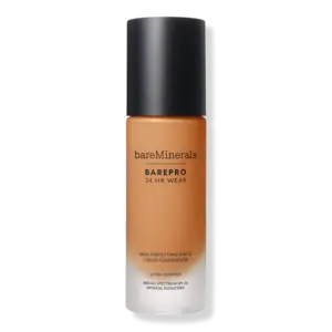 BAREMINERALS Barepro 24hr Wear Skin-perfecting Matte Liquid Foundation Mineral Spf 20 - Medium Deep 43 Neutral