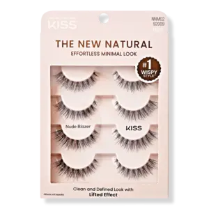 Kiss The New Natural Lash Multipack Nude Blazer - One-color