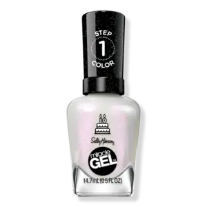 SALLY HANSEN Miracle Gel Nail Polish, Blacks, Whites, & Nudes - Twinkle Whites