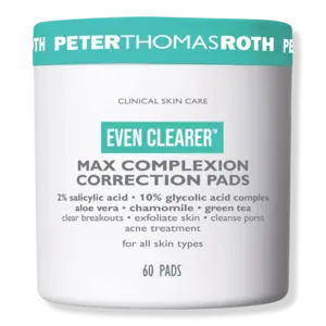 PETER THOMAS ROTH Even Clearer Max Complexion Correction Pads - One-color
