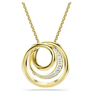 SWAROVSKI Hyperbola Infinity Necklace With Heart-shaped Zirconia - White