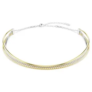 SWAROVSKI Hyperbola Necklace With Paved Zirconia - White