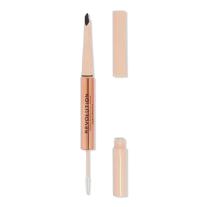 REVOLUTION BEAUTY Fluffy Brow Filter Duo - Dark Brown