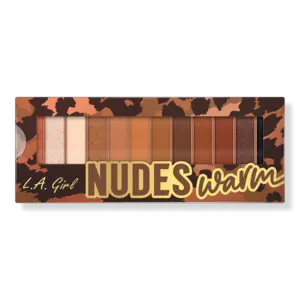 L.A. GIRL Nudes Eyeshadow Palette - Warm