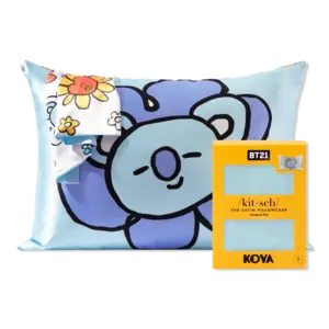 KITSCH Bt21 X Satin Pillowcase Standard Koya - One-color
