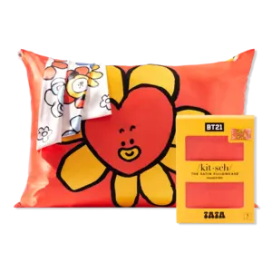 KITSCH Bt21 X Satin Pillowcase Standard Tata - One-color