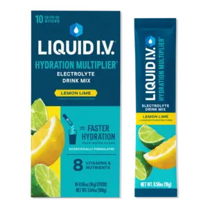 LIQUID I.V. Hydration Multiplier Electrolyte Drink Mix Lemon Lime - One-color