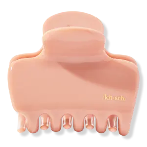 KITSCH Recycled Plastic Puffy Claw Clip - Rosewood
