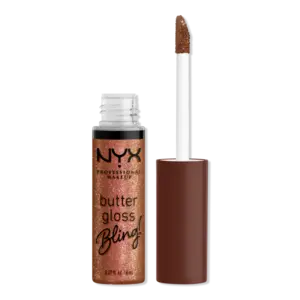 NYX PROFESSIONAL MAKEUP Butter Gloss Bling Non-sticky Lip Gloss - Hustla
