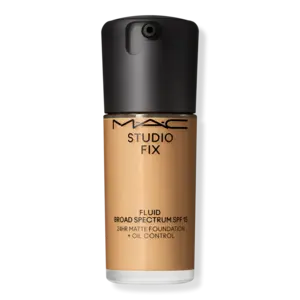 MAC COSMETICS Studio Fix Fluid Spf15 24hr Matte Foundation + Oil Control - Nc38