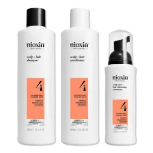 NIOXIN Scalp + Hair Thickening System 4 Kit - One-color