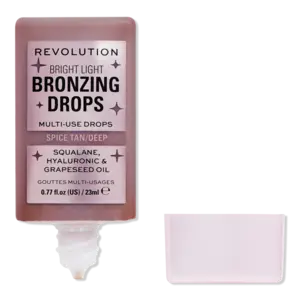 REVOLUTION BEAUTY Bright Light Bronzing Drops - Deep Bronze Spice