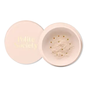 POLITE SOCIETY More Than A Pretty Powder Skin-caring Loose Setting Powder - Universal Translucent