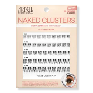 ARDELL Naked Lash Clusters, Over Or Underlash 437 - One-color