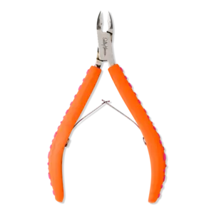 SALLY HANSEN Salon Effects Nip 'em Neat Cuticle Nippers With Comfort Grip - Orange