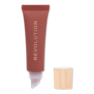 REVOLUTION BEAUTY Juicy Peptide Lip Balm - Nude Latte