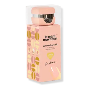 LE MINI MACARON 1-step Diy Glossy Gel Manicure Kit - Praline